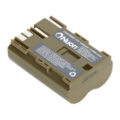 Nuon Replacement 7.2V 1600mAh Battery for Canon Digital Cameras ...