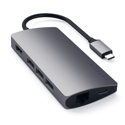 Satechi Universal USB-C Multiport Dock Adapter with 4K HDMI - PWR11138 ...