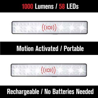 Bell + Howell Rechargeable 1000 Lumen LED Light Bar - PLP11695 at ...