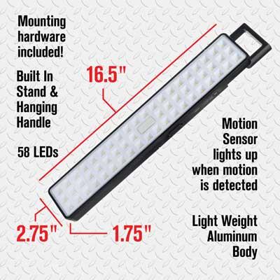 Bell + Howell Rechargeable 1000 Lumen LED Light Bar - PLP11695 at ...