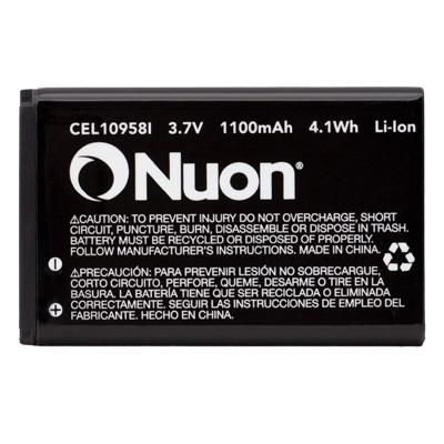 Nuon 3.7V 1100mAh Replacement Battery - CEL10958 at Batteries Plus