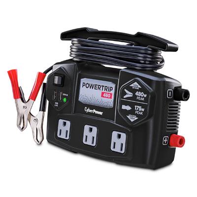 CyberPower 400W Power Inverter with 2 USB & 3 Outlets - PWR11283 at ...