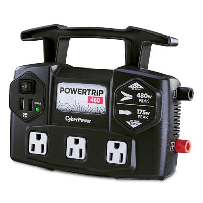 CyberPower 400W Power Inverter with 2 USB & 3 Outlets - PWR11283 at ...